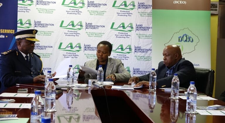 LAA, DCEO AND LMPS SIGN MOU - Government of Lesotho