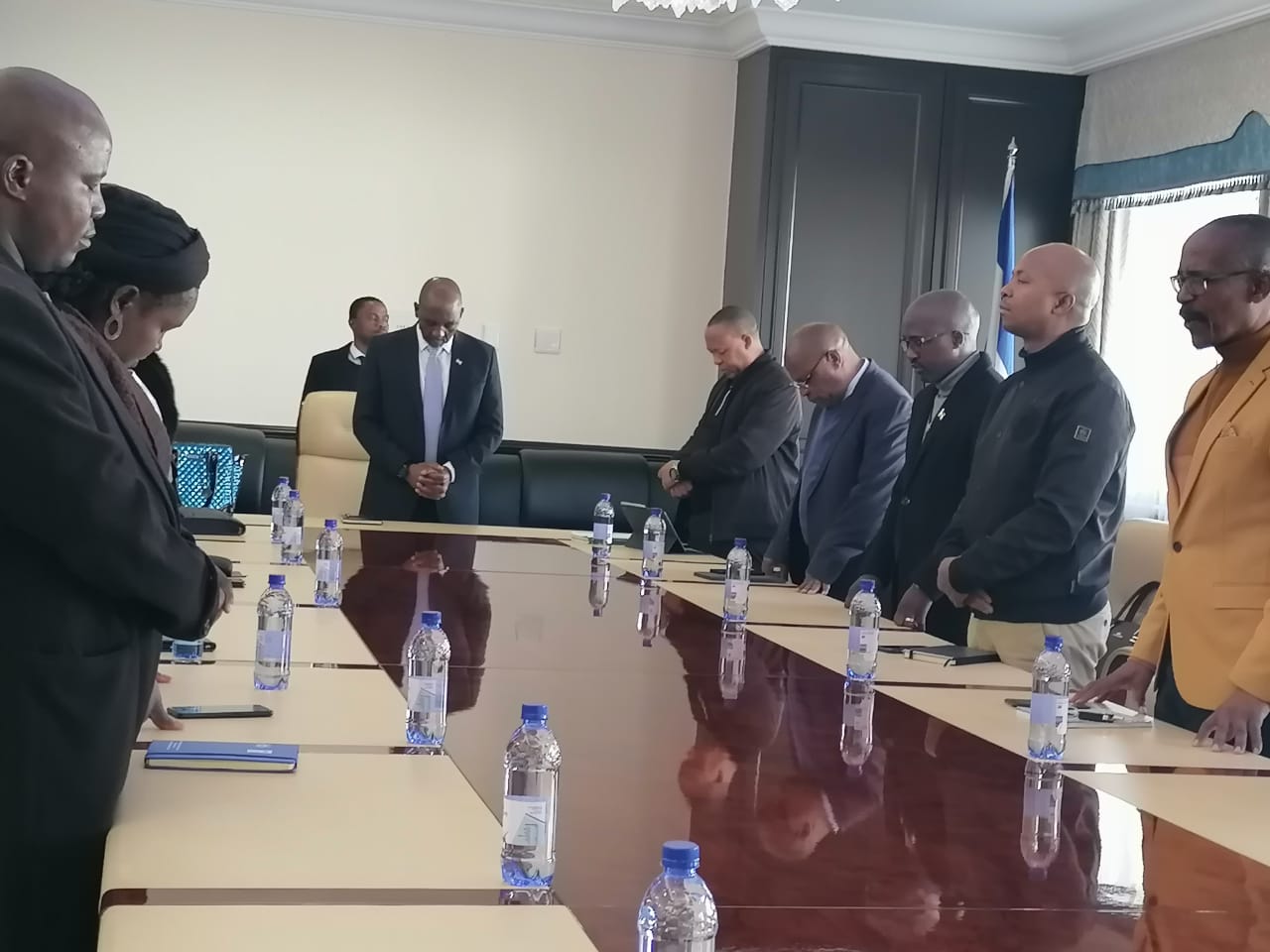 POLITICAL PARTY LEADERS SIGN AGREEMENT - Government of Lesotho